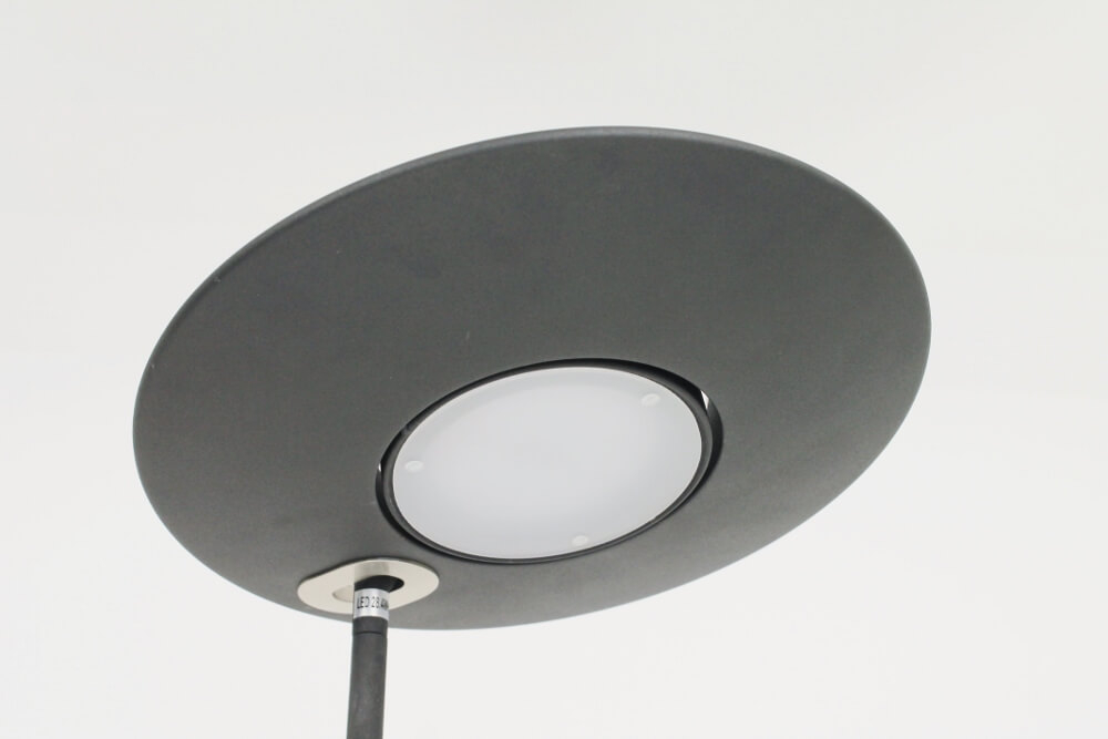 Uplighter met leesarm MERDINA LED kleur instelbaar | Zwart ...
